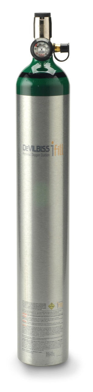 DeVilbiss Healthcare Continuous Flow Oxygen Cylinder E Cylinder DeVilbiss Healthcare Continuous Flow Oxygen Cylinder E Cylinder