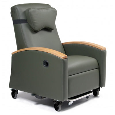 Graham Field Lumex Ortho-Biotic II Recliner with Wood Cap Arm, 1 Each